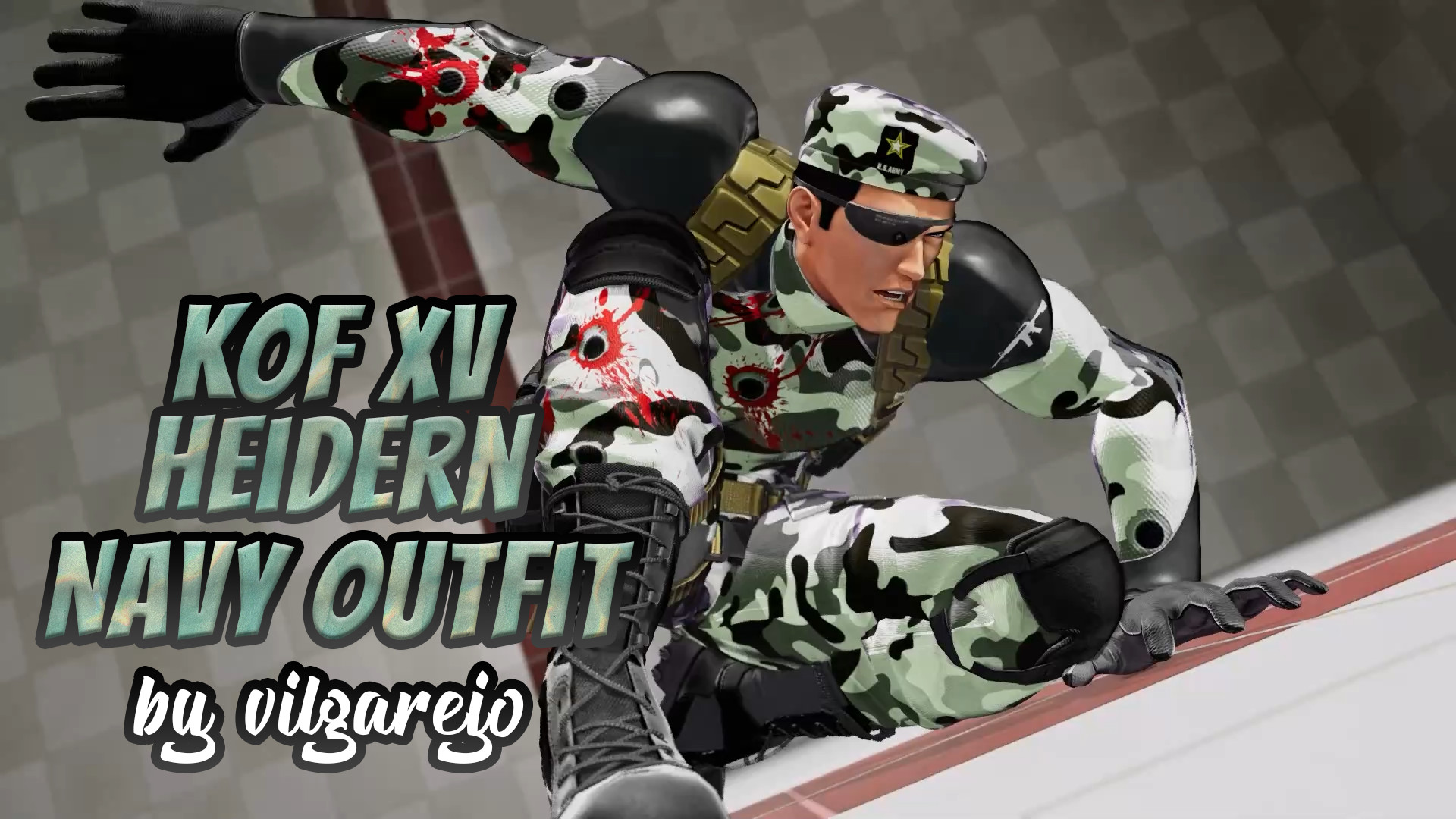 KOF XV HEIDERN NAVY OUTFIT Mod for The King of Fighters XV | KoFXV Mods