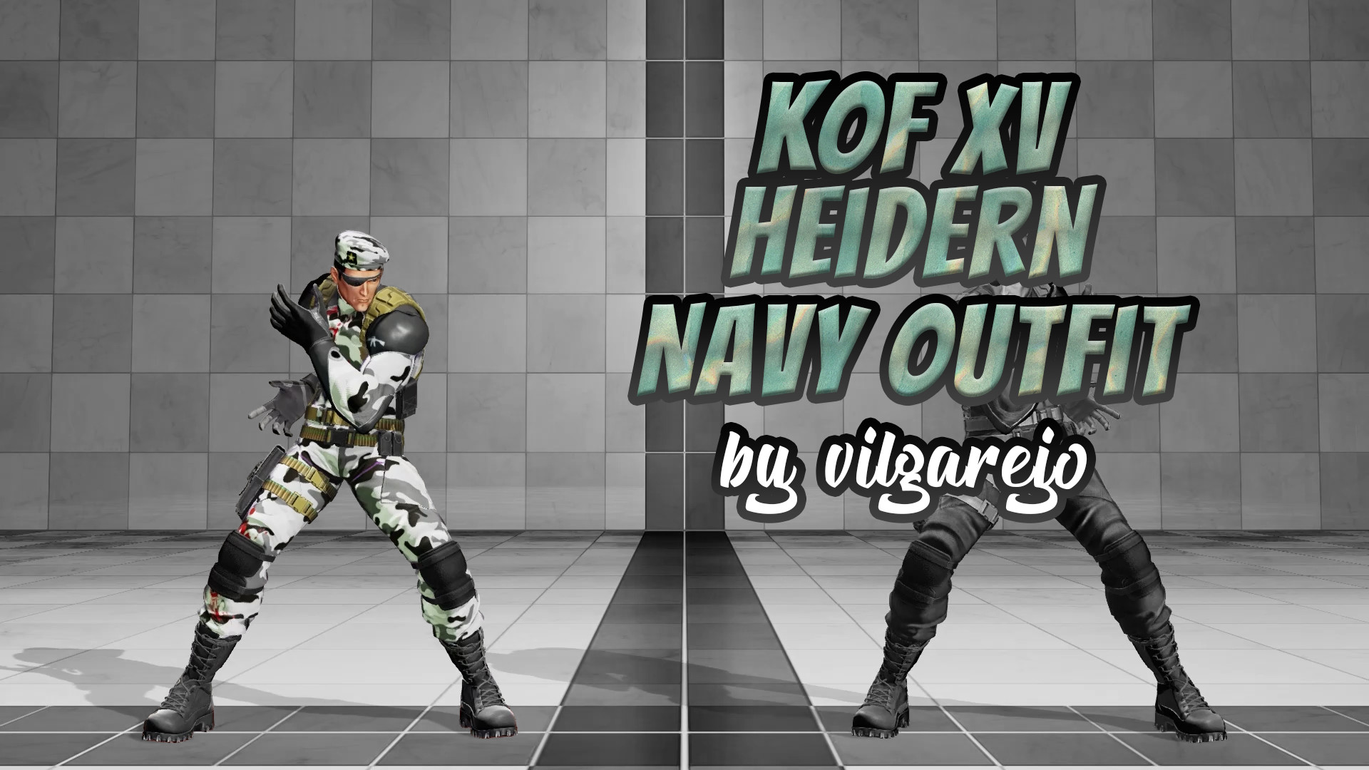 KOF XV HEIDERN NAVY OUTFIT Mod for The King of Fighters XV | KoFXV Mods