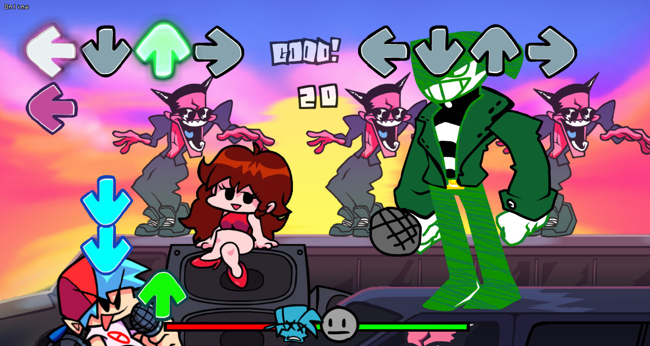 FNF ONLINE VS. Venomous Fang Custom Skinpack (V5!) [Friday Night Funkin ...