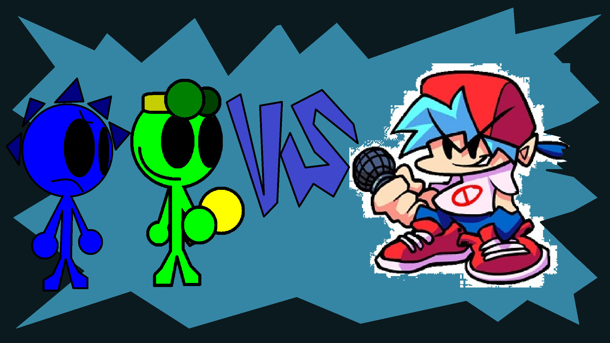 V.S. StickDoo FNF (Stickman/Stickmin) (joke/meme) [Friday Night Funkin ...