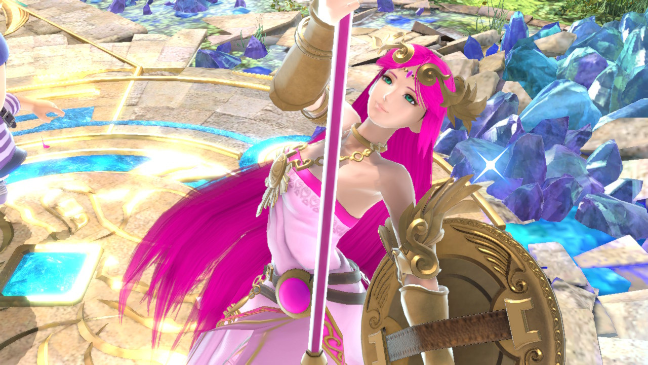 Palutena Pink Recolor {Request} [Super Smash Bros. Ultimate] [Mods]