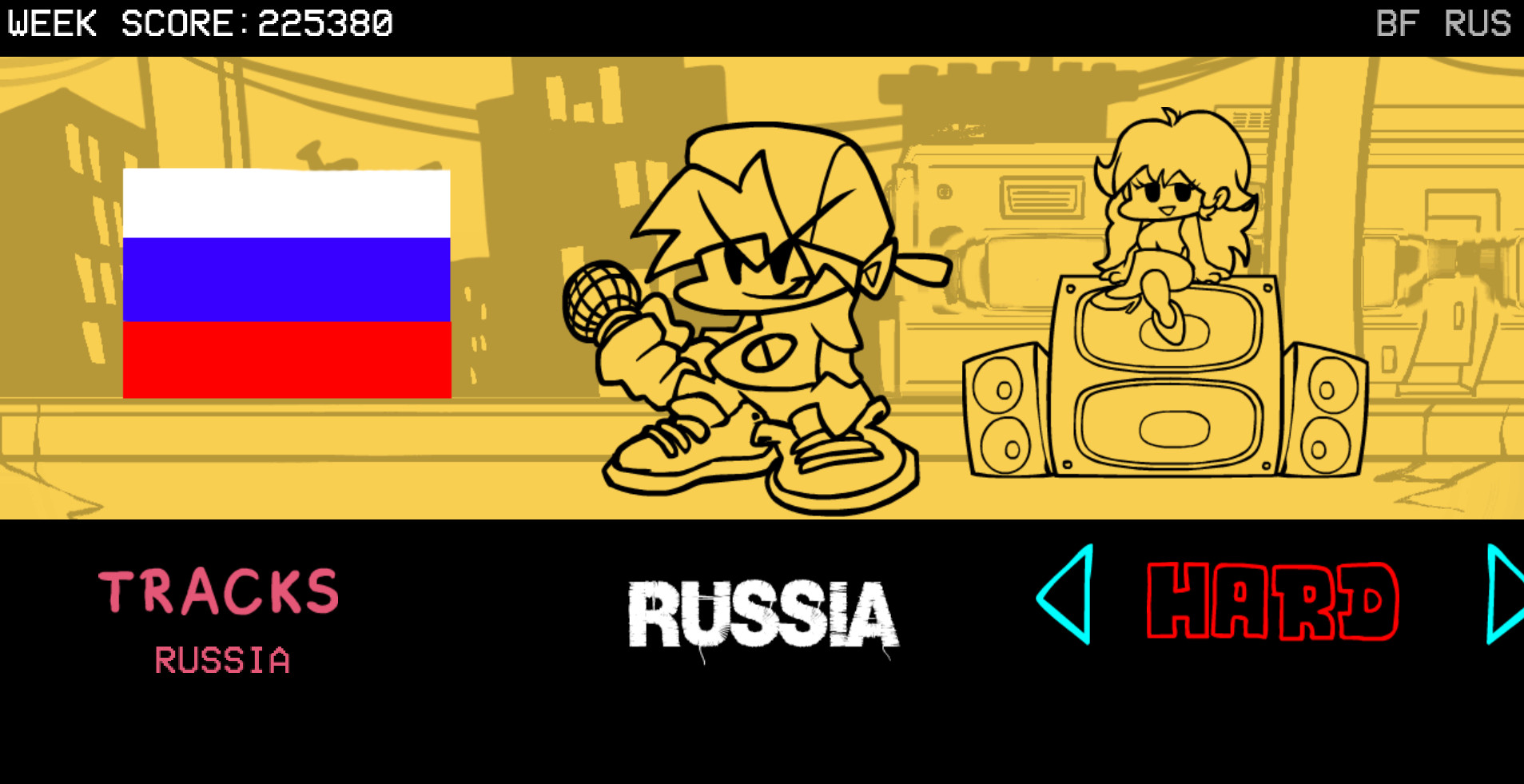 FNF: BF RUS [Friday Night Funkin'] [Mods]