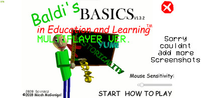 Baldi's Basics Multiplayer Mod for Baldi's Basics | Baldi Mods