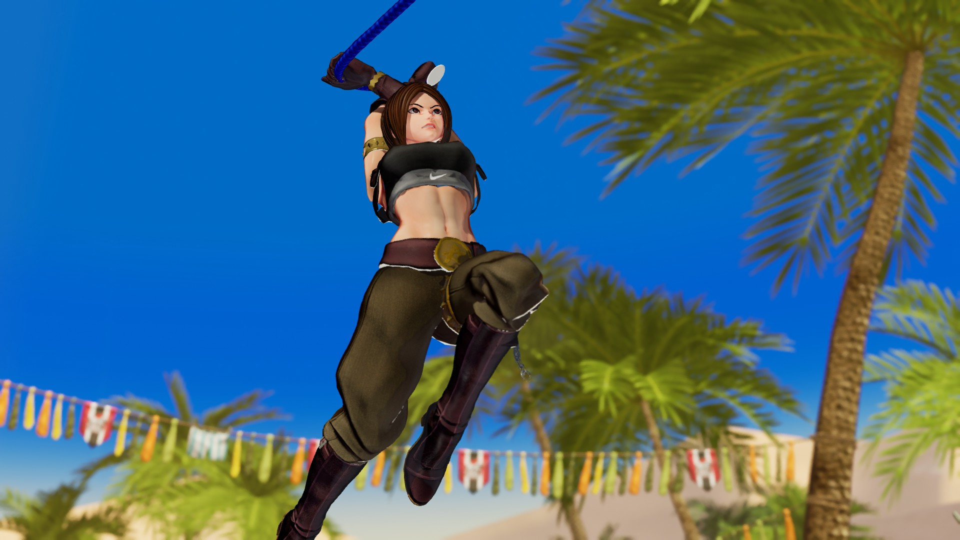 Jacketless Whip V2 Mod for The King of Fighters XV | KoFXV Mods