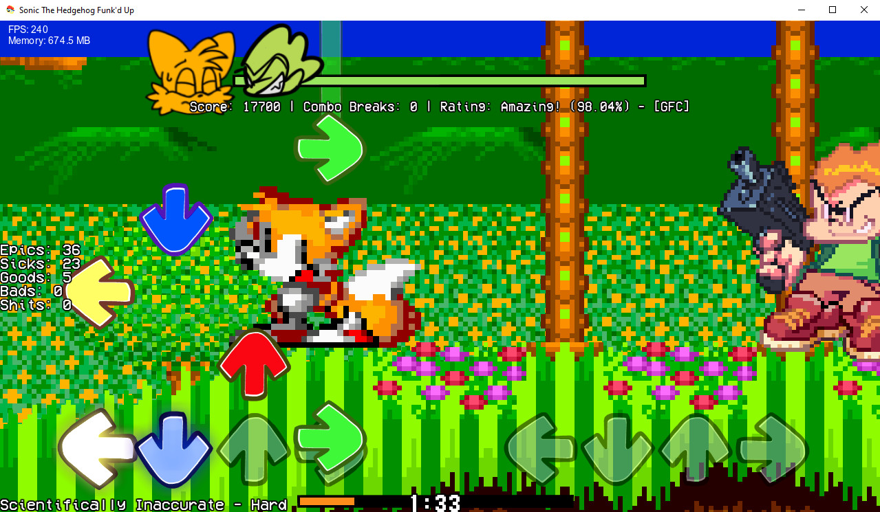 Sonic The Hedgehog Funk'd Up V2 (Unfinished) Mod for Friday Night ...