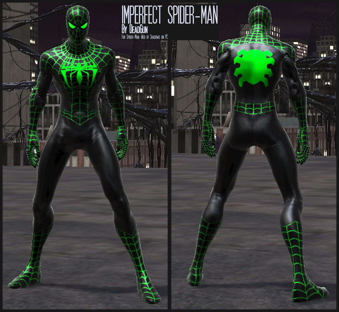 Imperfect Spider-Man Suit Mod for Spider-Man: Web of Shadows | SM:WoS Mods
