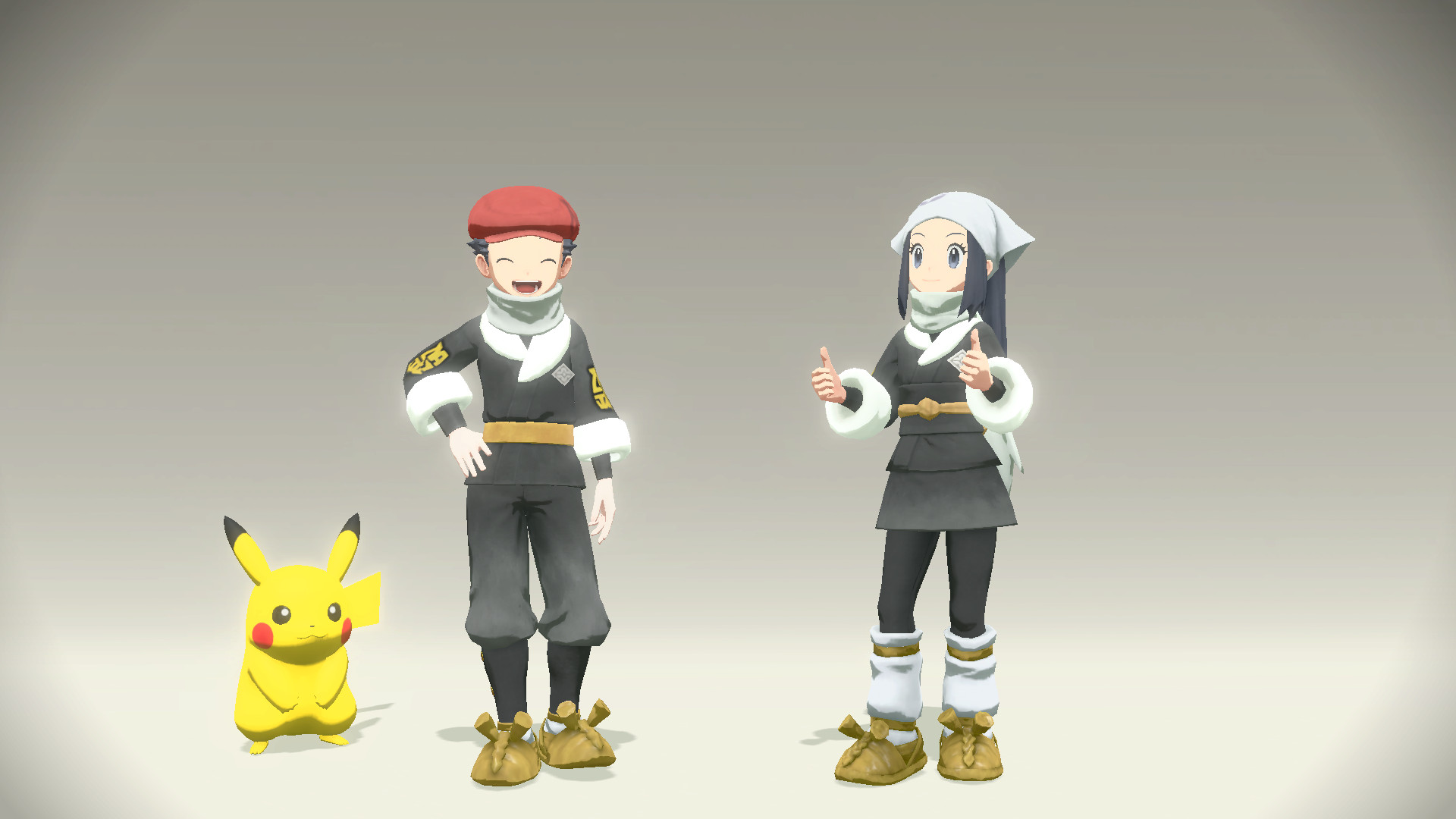 Colourful galaxy outfits Mod for Pokémon Legends: Arceus | PLA Mods