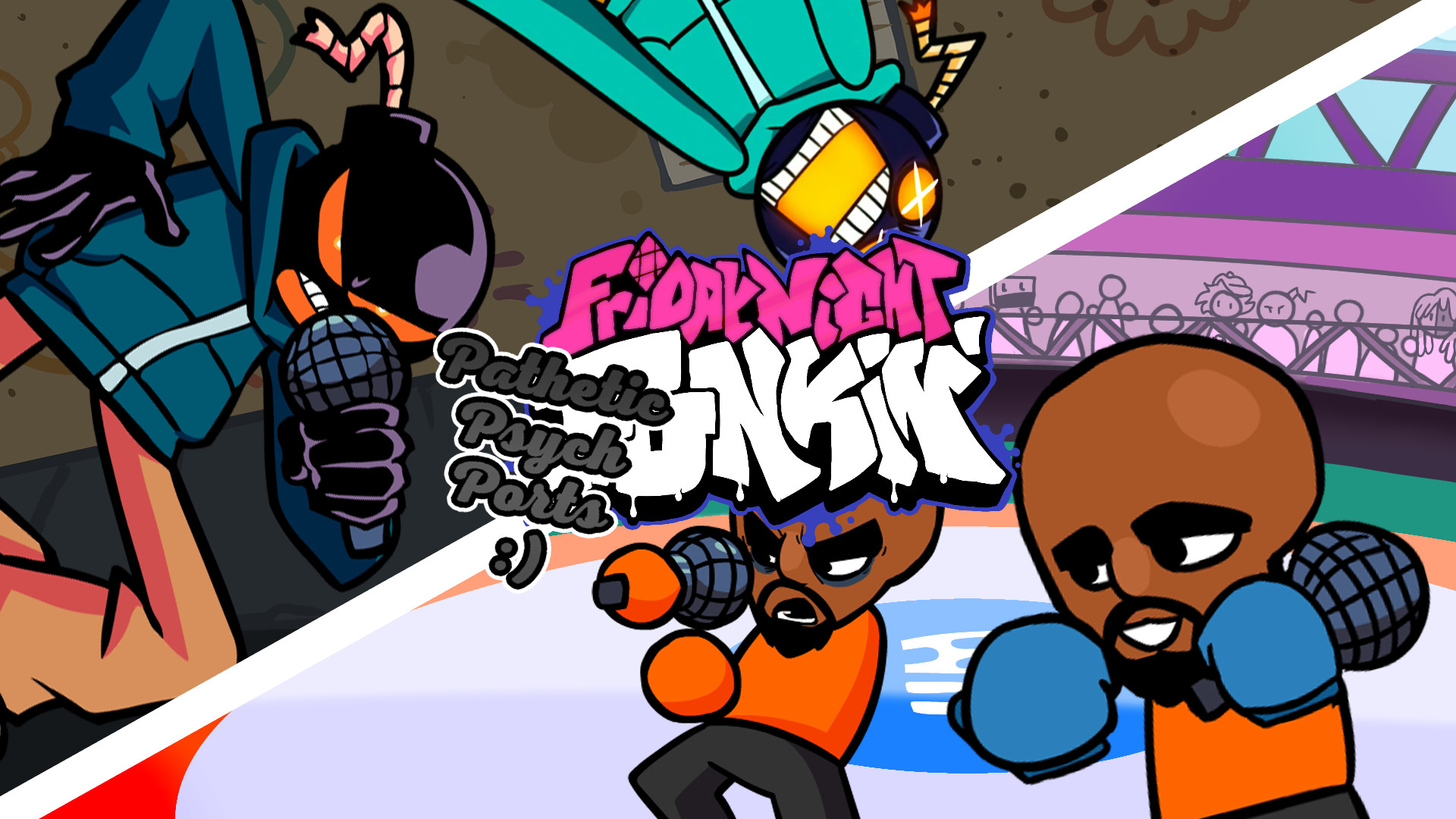 Pathetic Psych Engine Ports Mod for Friday Night Funkin' | FNF Mods