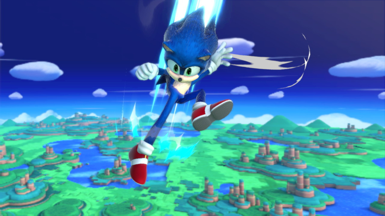 Movie Sonic Mod for Super Smash Bros. Ultimate | SSBU Mods