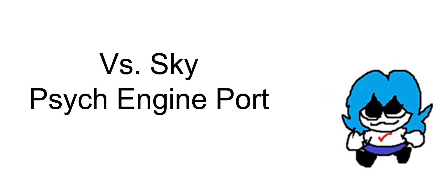 Vs. Sky Psych Engine Port Mod for Friday Night Funkin' | FNF Mods