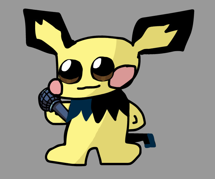 Pichu Skin mod Mod for Friday Night Funkin' | FNF Mods