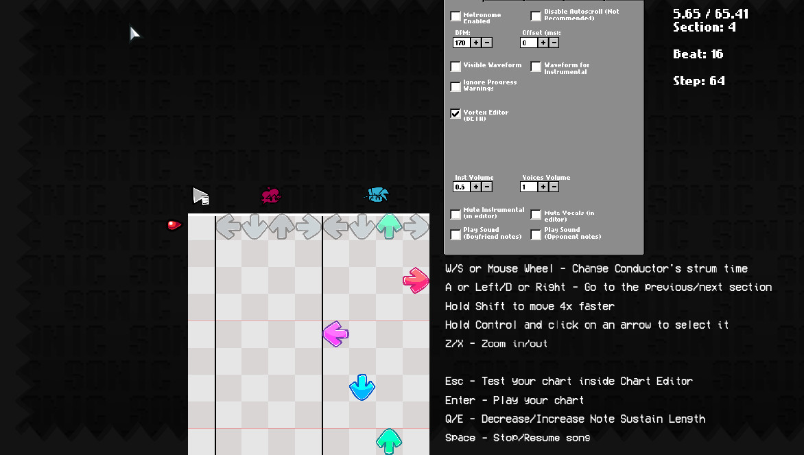 FNF UCN highscore chart Mod for Friday Night Funkin' | FNF Mods