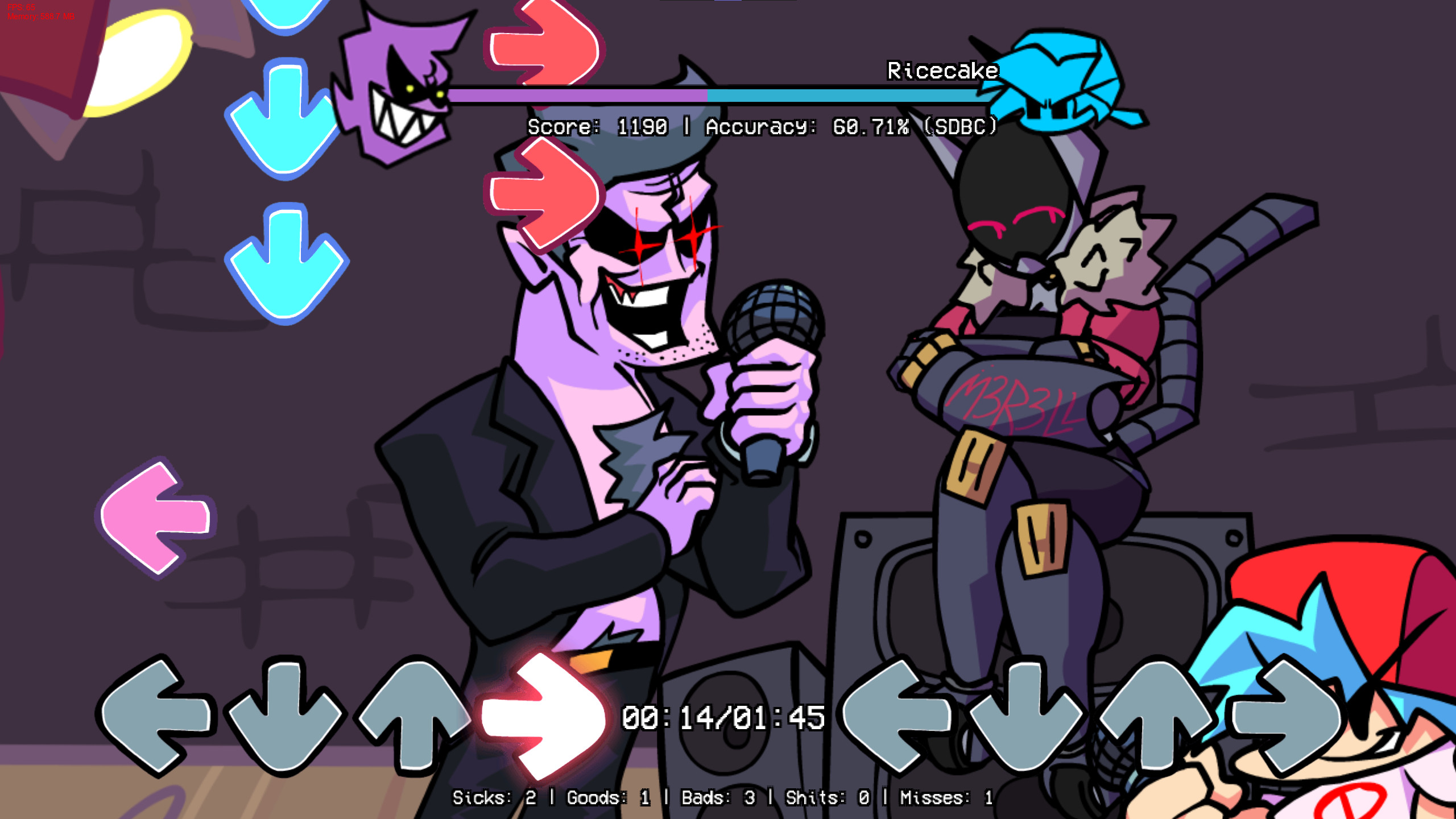 High Effort Ricecake Mod for Friday Night Funkin' | FNF Mods