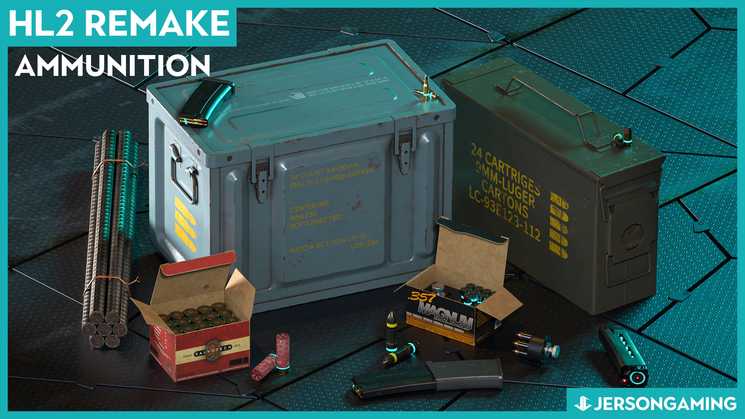 HL2 Ammunition Remake Mod for Half-Life 2 | HL2 Mods