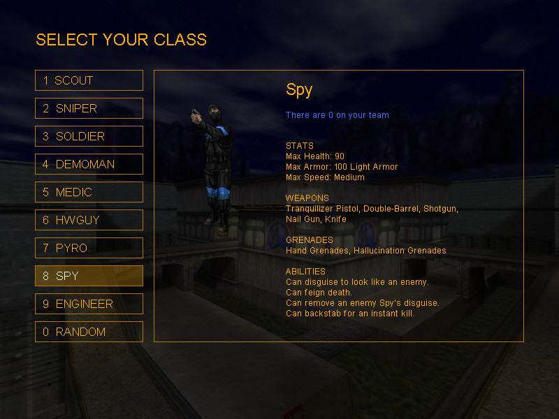 OFFICIAL OLD TFC Models VGUI previews Mod for Team Fortress Classic ...