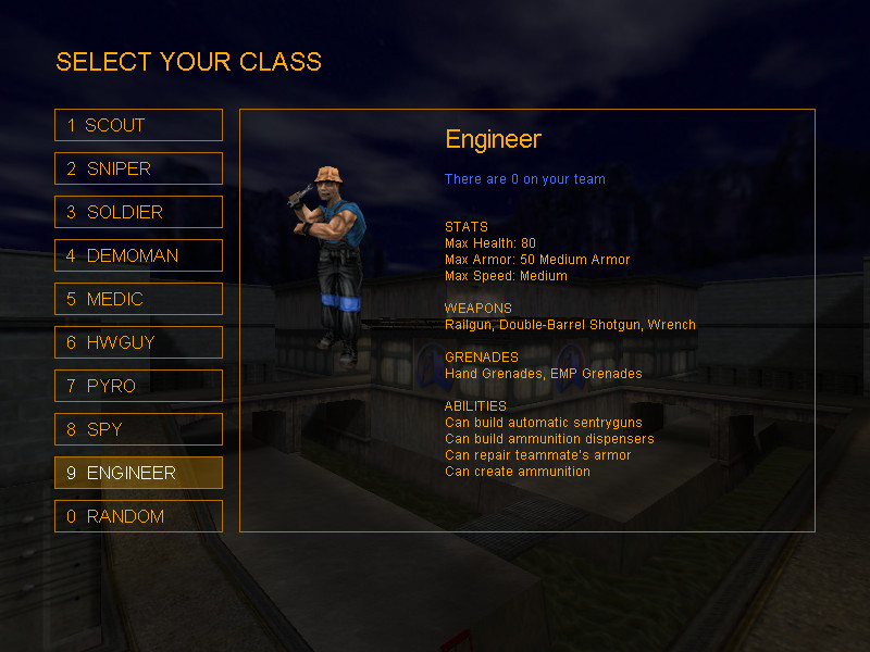 OFFICIAL OLD TFC Models VGUI previews Mod for Team Fortress Classic ...
