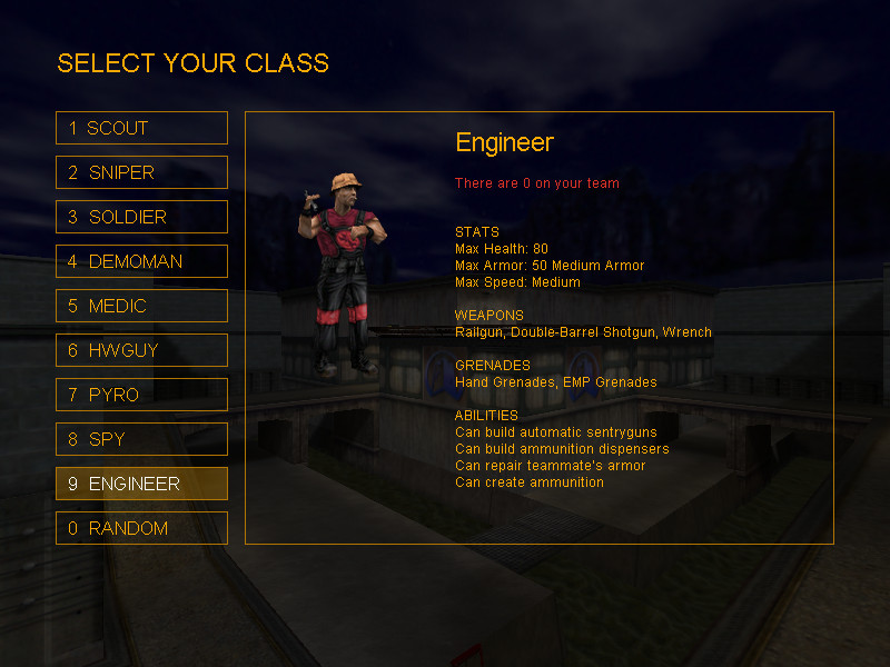 OFFICIAL OLD TFC Models VGUI previews Mod for Team Fortress Classic ...