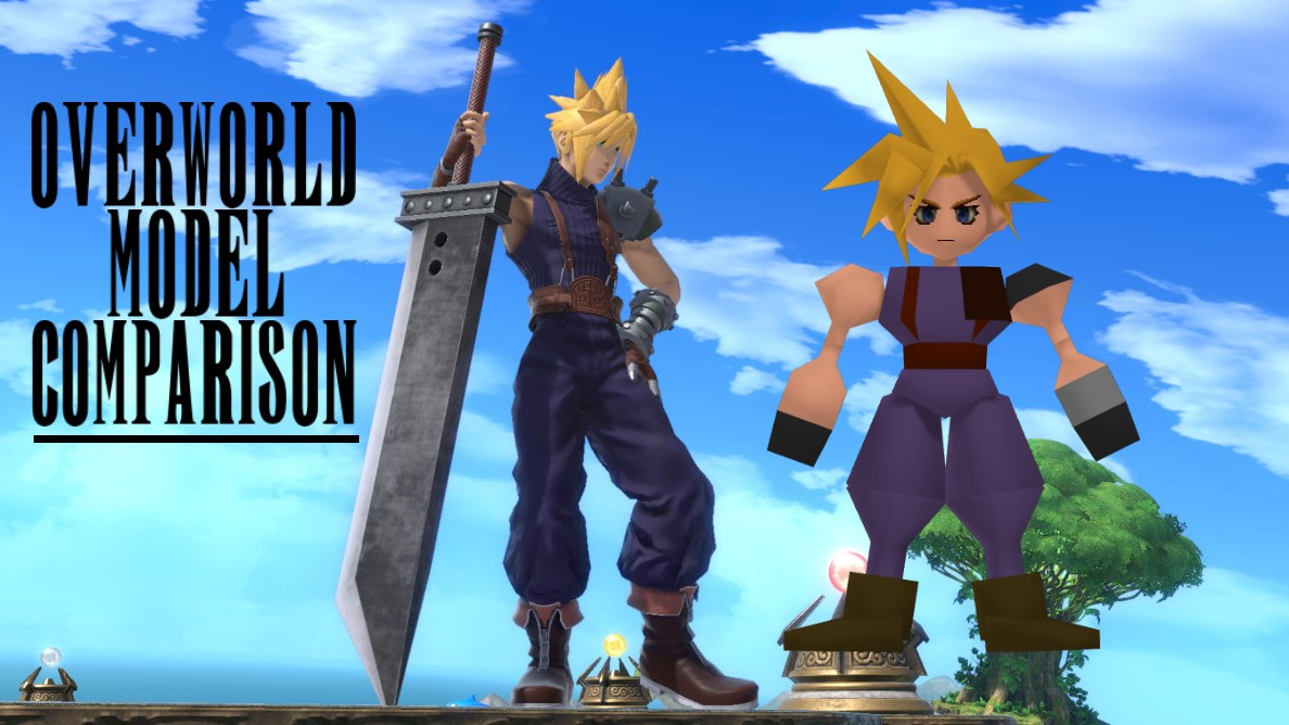 breadloser's "Classic Cloud" - FINAL FANTASY VII Mod for Super Smash ...