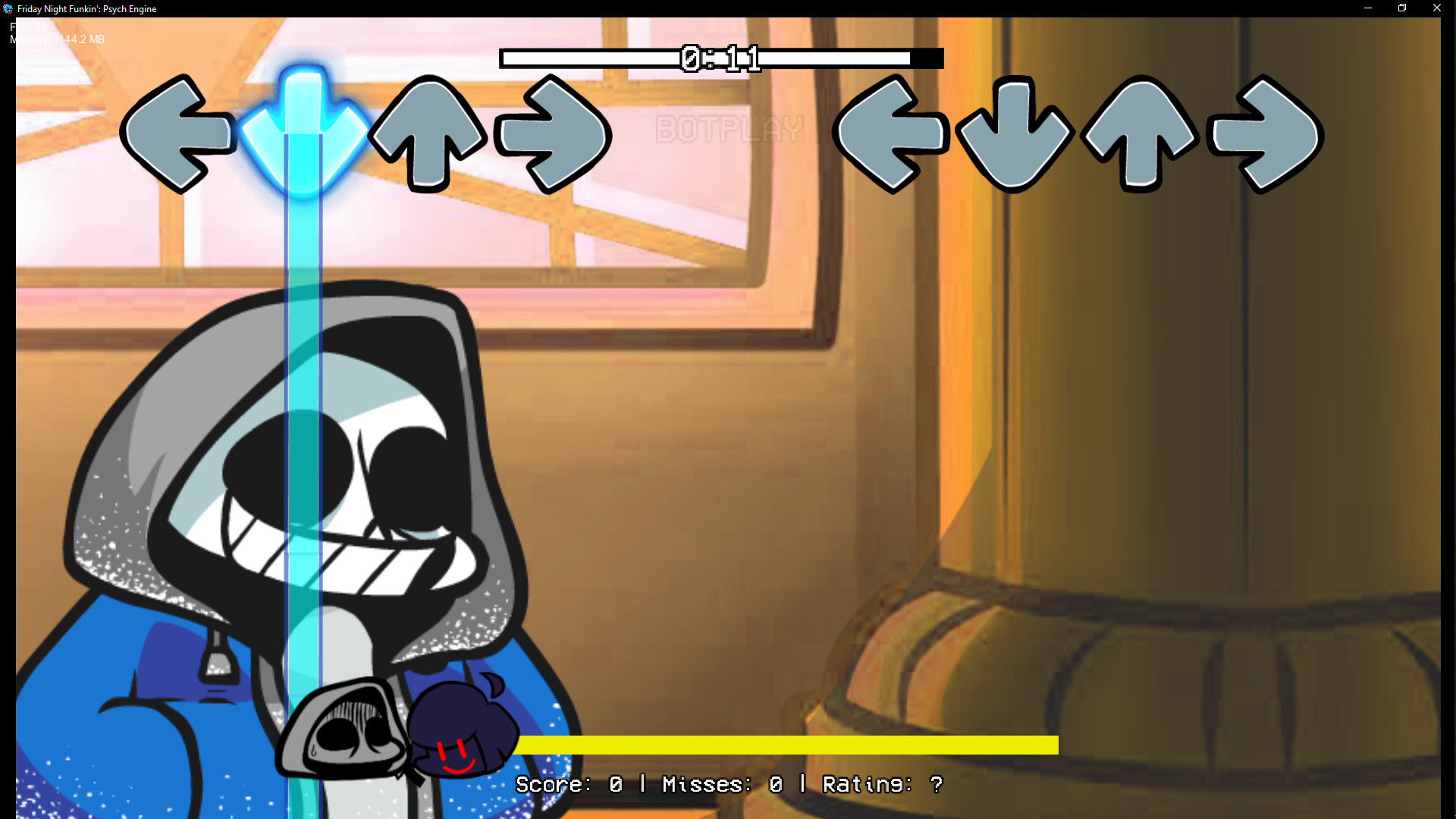 Burning in Dust Mod for Friday Night Funkin' | FNF Mods
