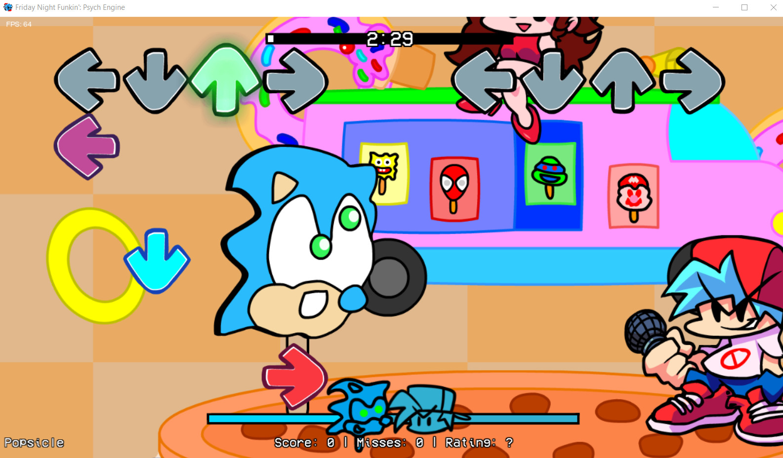 VS Sonipop (The Sonic Ice Cream) [Friday Night Funkin'] [Mods]