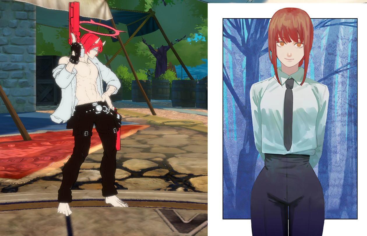 Makima inspired happy chaos Mod for GUILTY GEAR -STRIVE- | GGST Mods