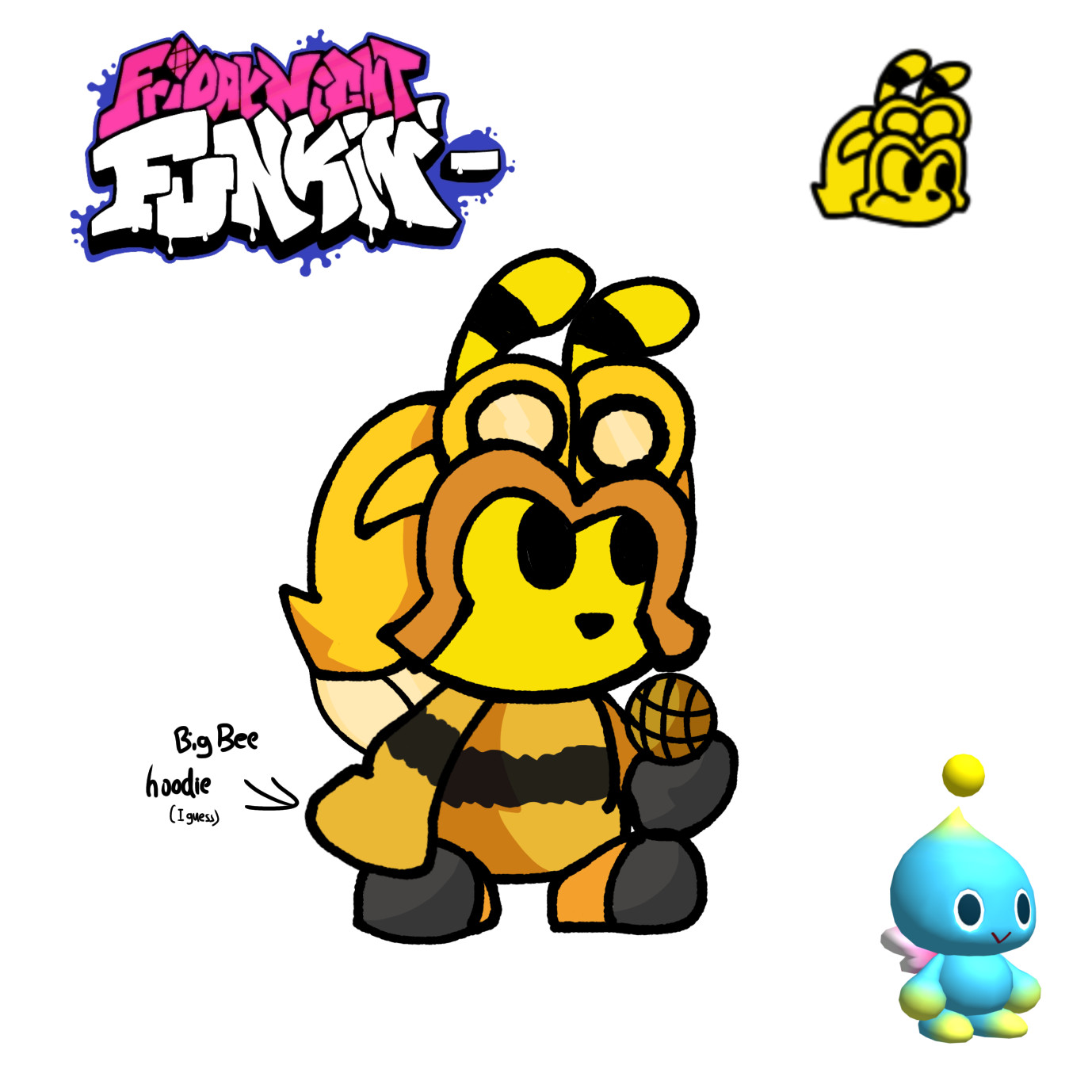 FNF: Charmy over BF + Tug of War Cover [Friday Night Funkin'] [Mods]