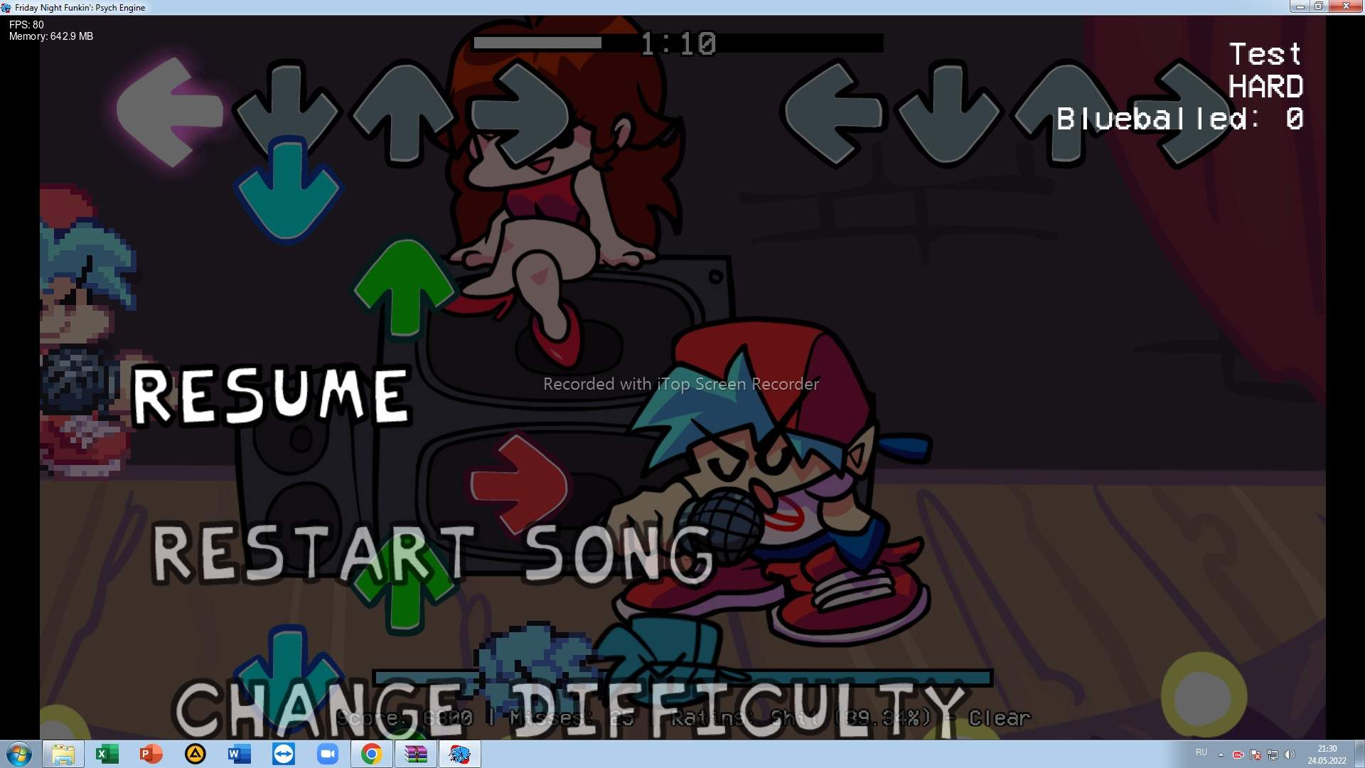 Friday Night Funkin TEST CHART MOD [Friday Night Funkin'] [Mods]