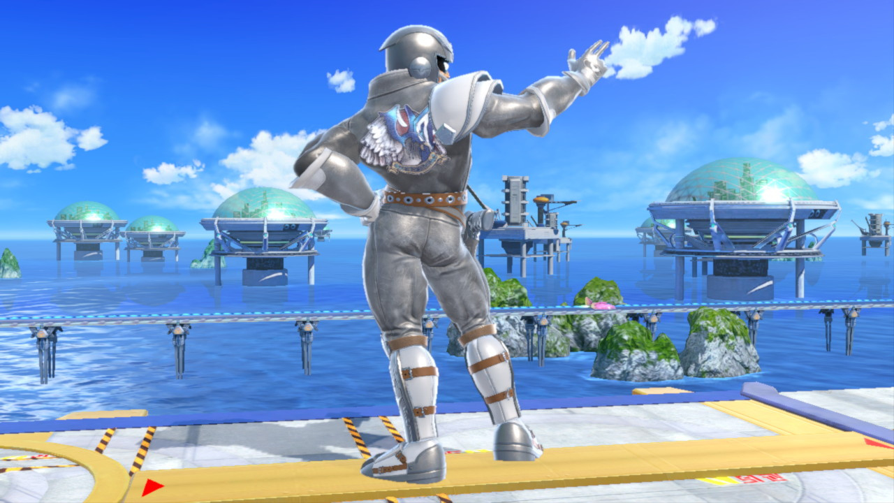 Silver Captain Falcon Mod for Super Smash Bros. Ultimate | SSBU Mods