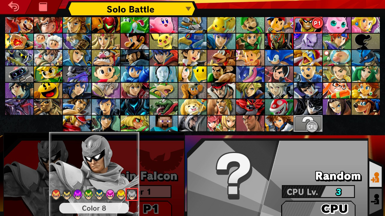 Silver Captain Falcon Mod for Super Smash Bros. Ultimate | SSBU Mods