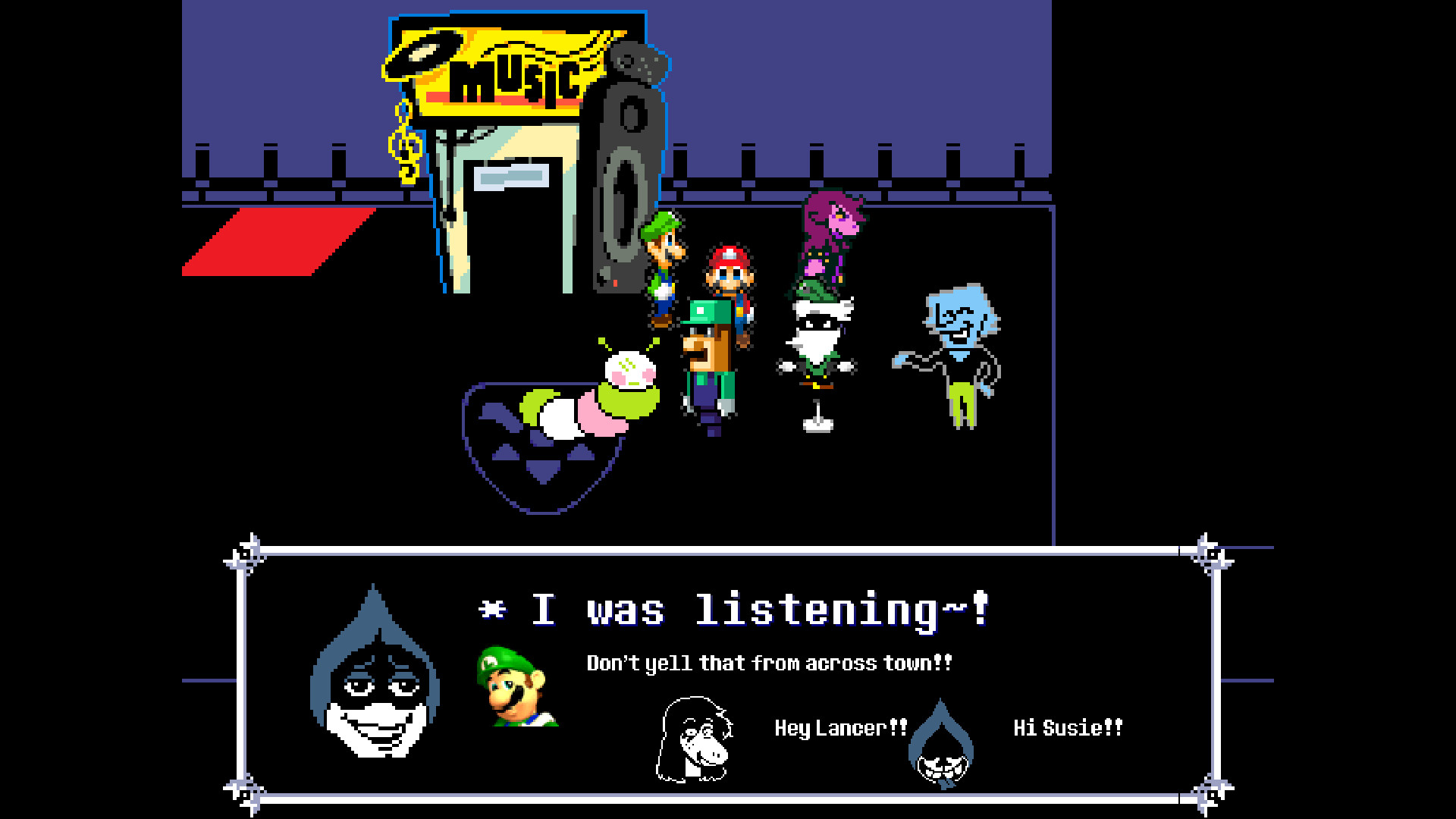 Mario & Luigi in Deltarune Mod for Deltarune | DR Mods