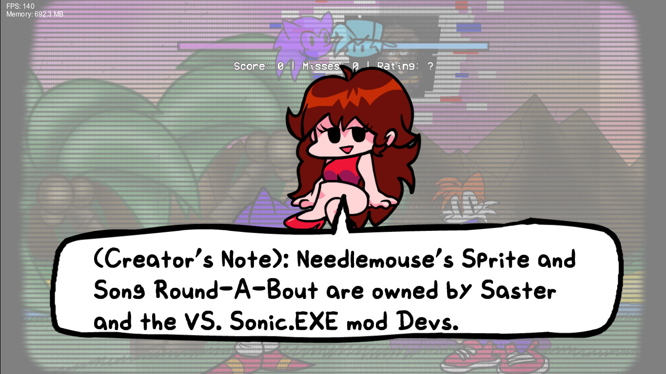 Mid-Effort Round-A-Bout (Vs. Sarah) Mod for Friday Night Funkin' | FNF Mods