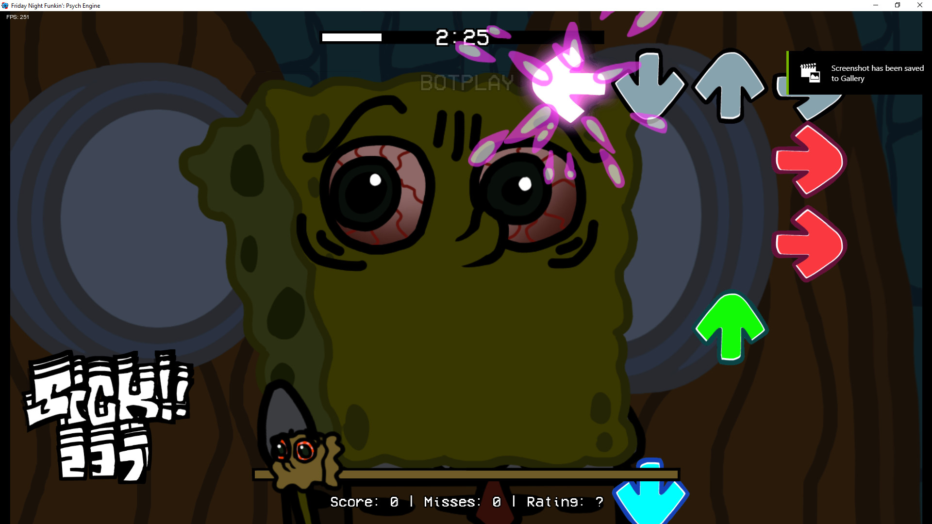 Phantams SpongeBob Cover [UPDATED] Mod for Friday Night Funkin' | FNF Mods