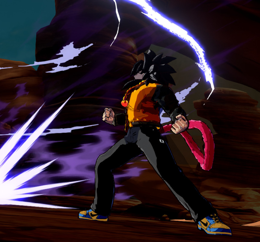Slick Goku Over Main 3 Gokus Mod for Dragon Ball FighterZ | DB:FZ Mods