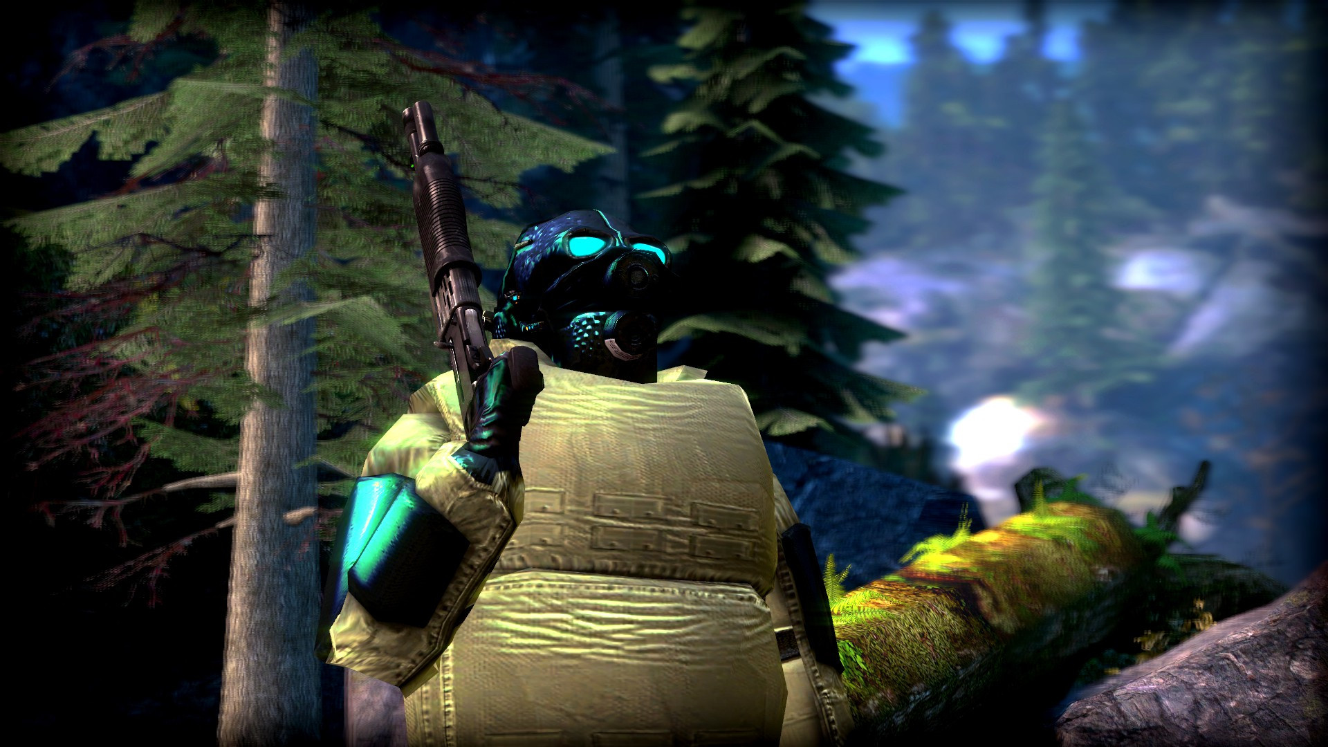 Hunter-style soldier (shotgunner skin) [Half-Life 2] [Mods]