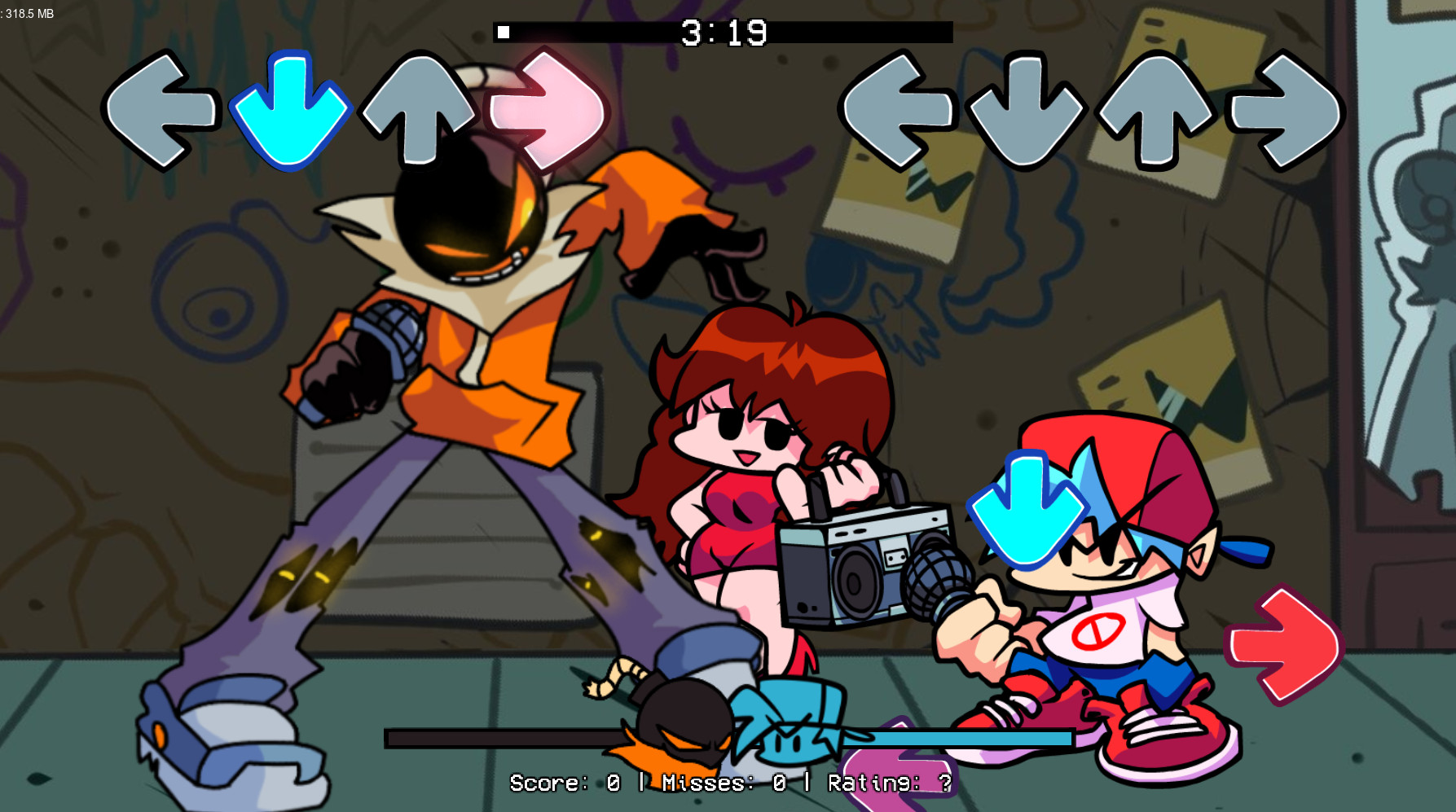 Asides Whitty Mid-effort Fanmade Mod for Friday Night Funkin' | FNF Mods