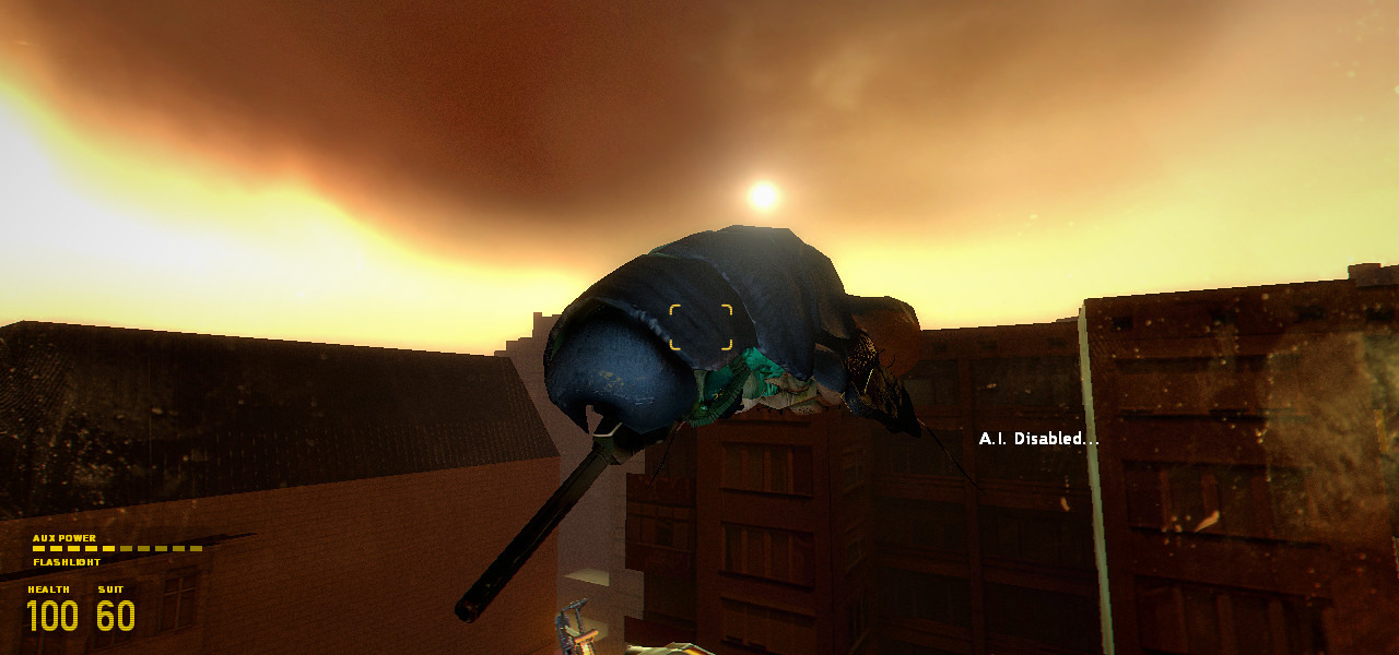 Blue Gunship skin [Half-Life 2] [Mods]