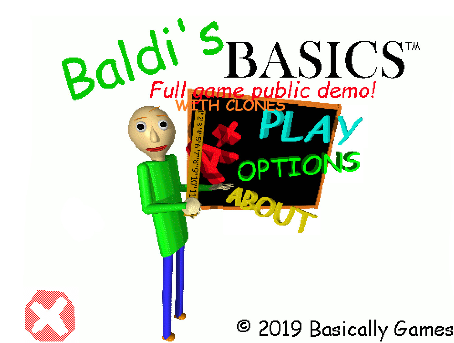 Baldi's Basics Full Game Public Demo with clones [Baldi's Basics] [Mods]