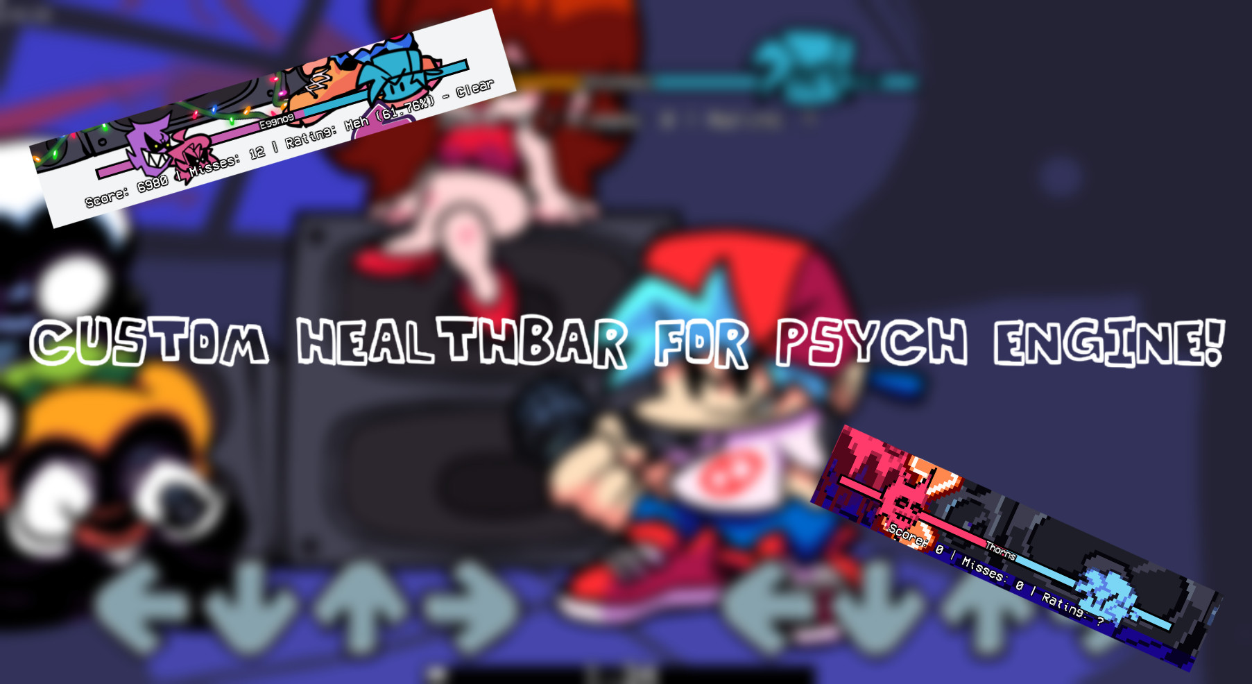 Custom Healthbar Script For Psych Engine Mod for Friday Night Funkin ...
