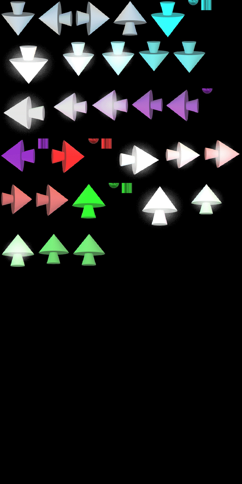 3D NOTESKIN PACK Mod for Friday Night Funkin' | FNF Mods