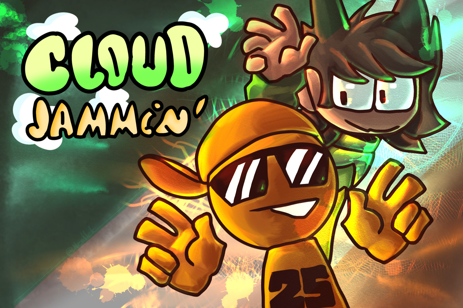 Cloud Jammin' (Vs Sam) (V2 SOON!) Mod for Friday Night Funkin' | FNF Mods