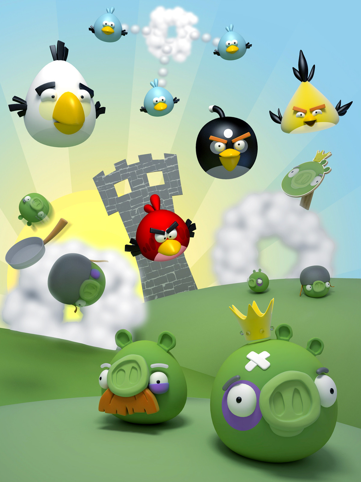 angry birds gone crazy Mod for Angry Birds Classic | AB classic Mods