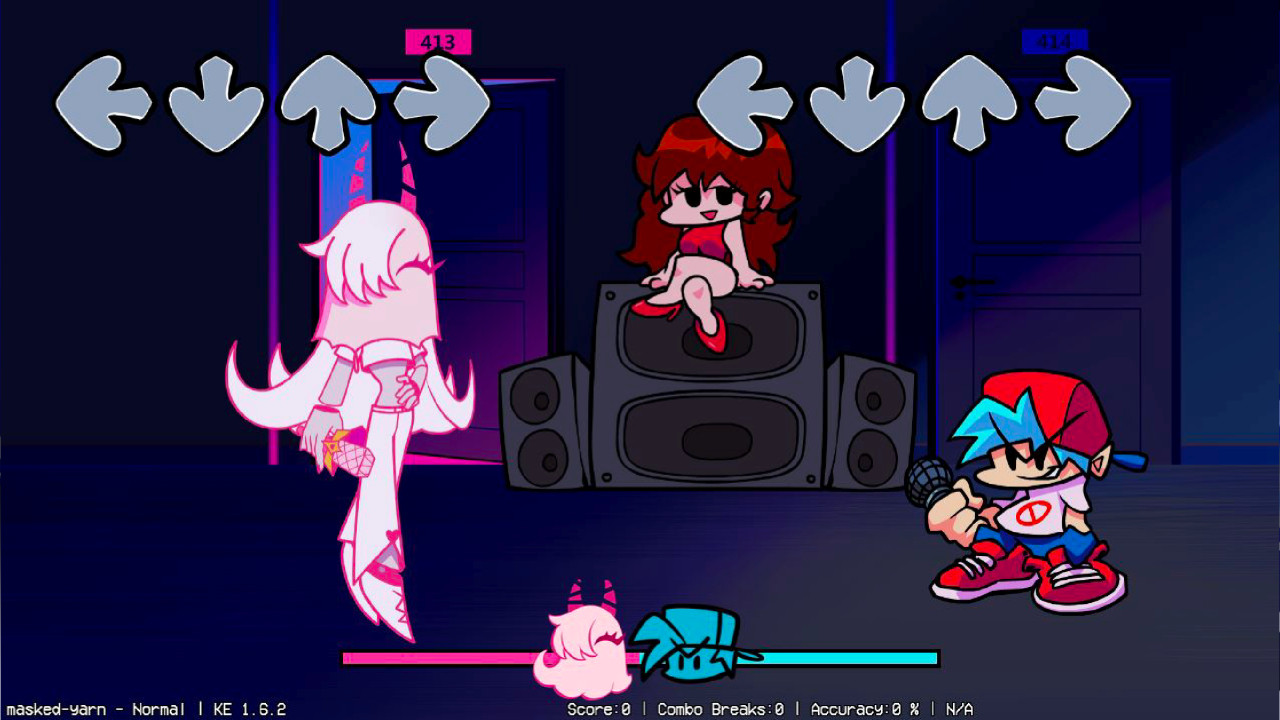 V.S.Pink Ghost Mod for Friday Night Funkin' | FNF Mods