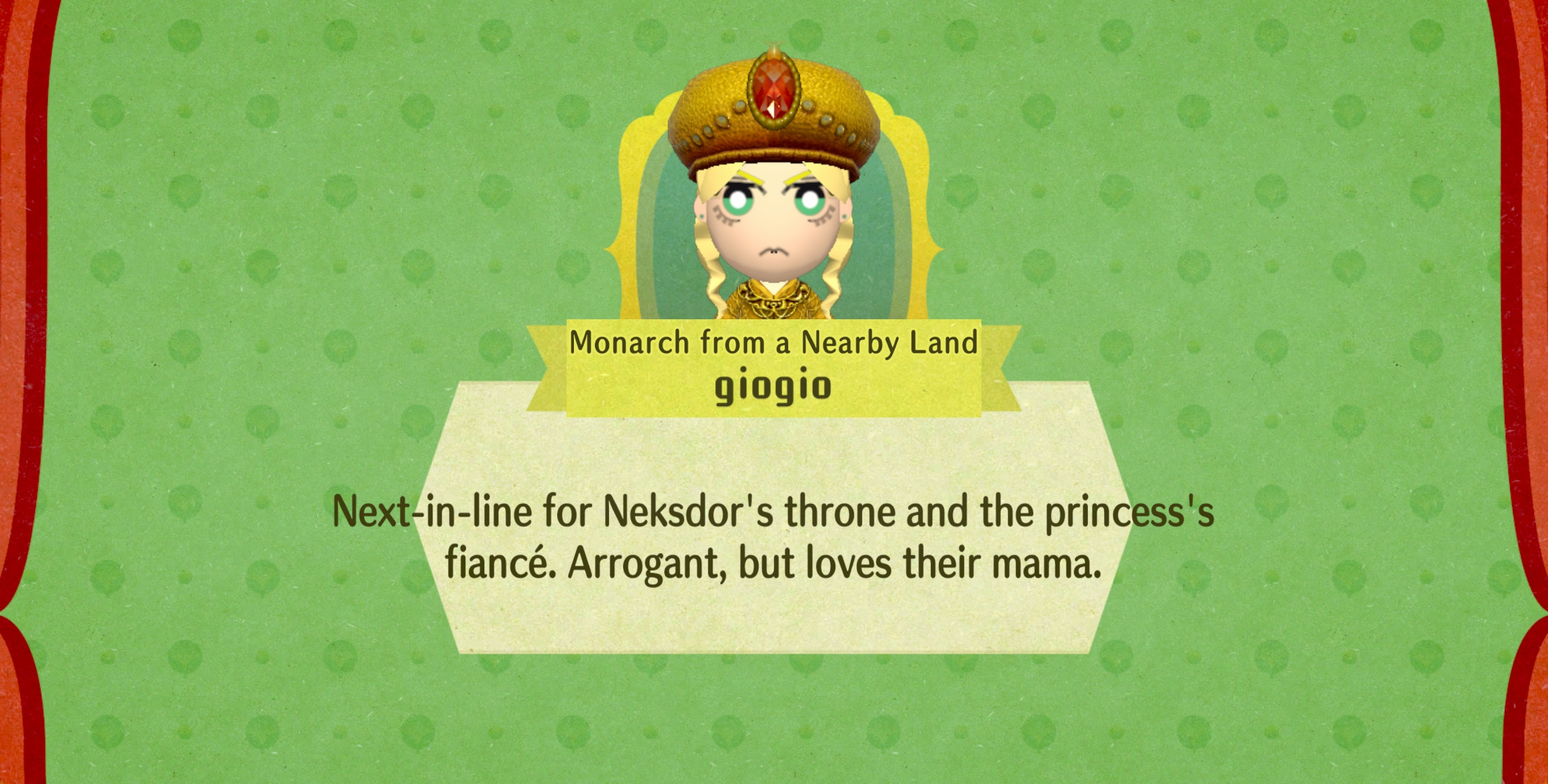 Unisex NPC Text Mod for Miitopia (Switch) | Miitopia Mods