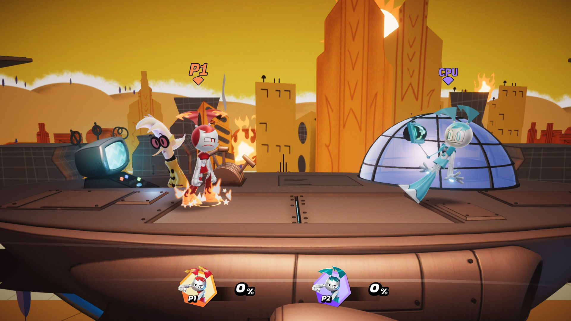 Dream Mode XJ9 Mod for Nickelodeon All-Star Brawl | NASB Mods