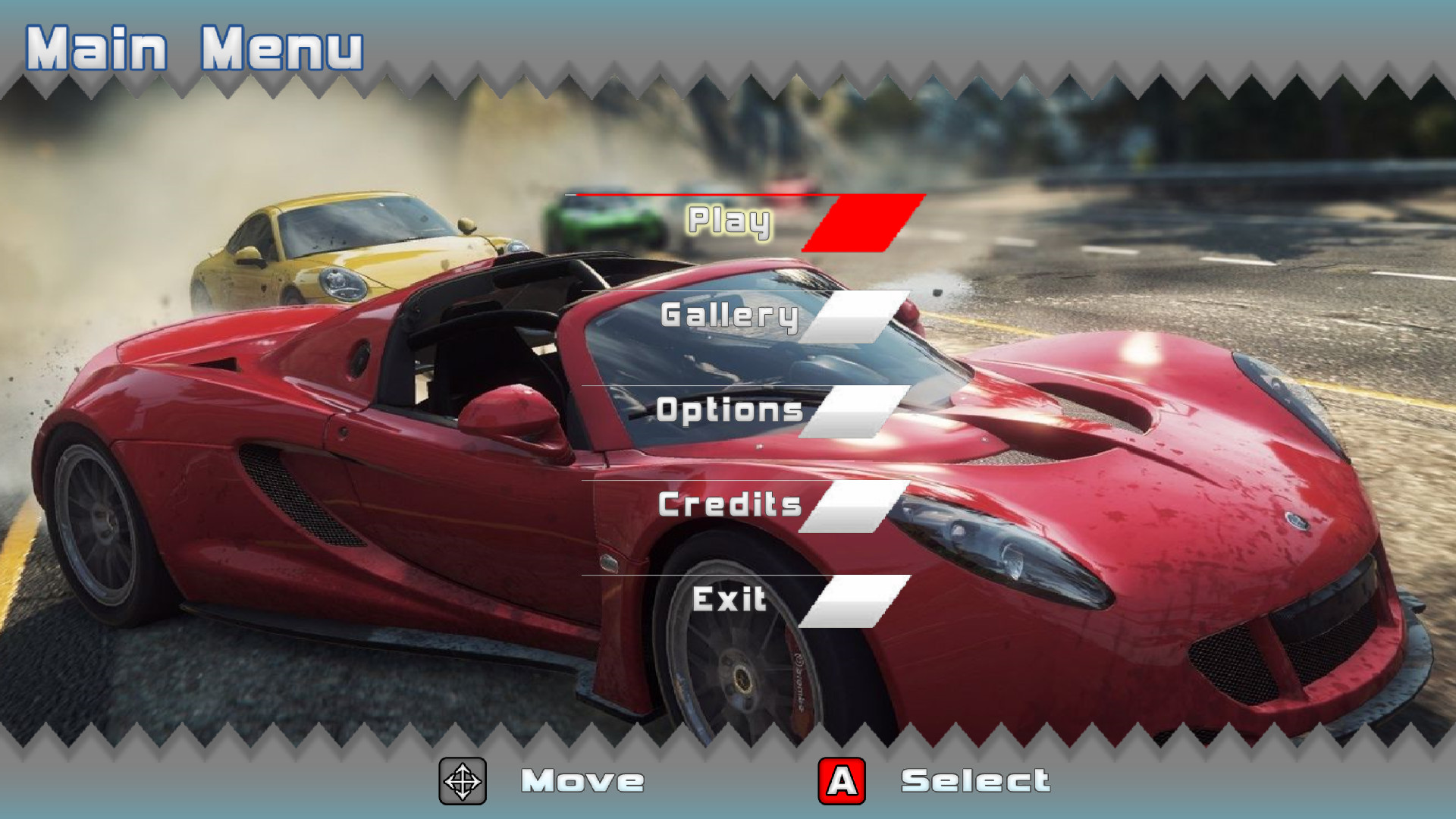 Menu Theme Need For Speed Most Wanted Mod for Sonic World | SW Mods