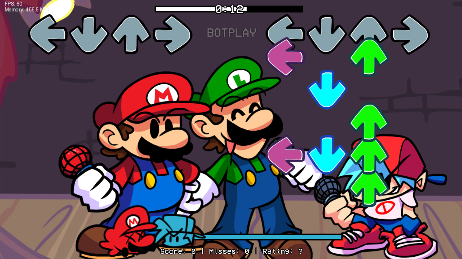 FNF Vs. Meme Mario Mod Mod for Friday Night Funkin' | FNF Mods