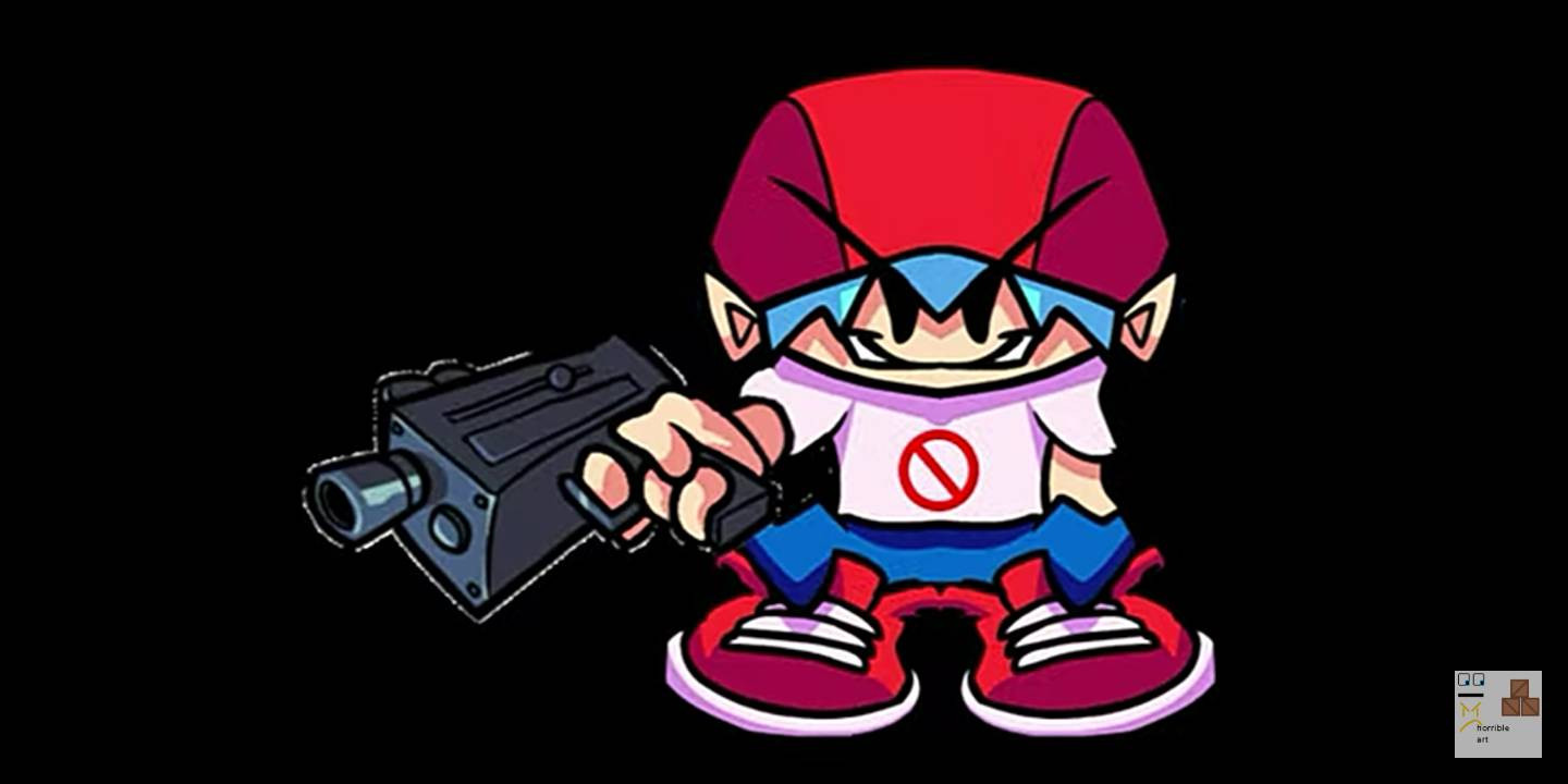 Playable Gun Boyfriend Mod for Friday Night Funkin' | FNF Mods