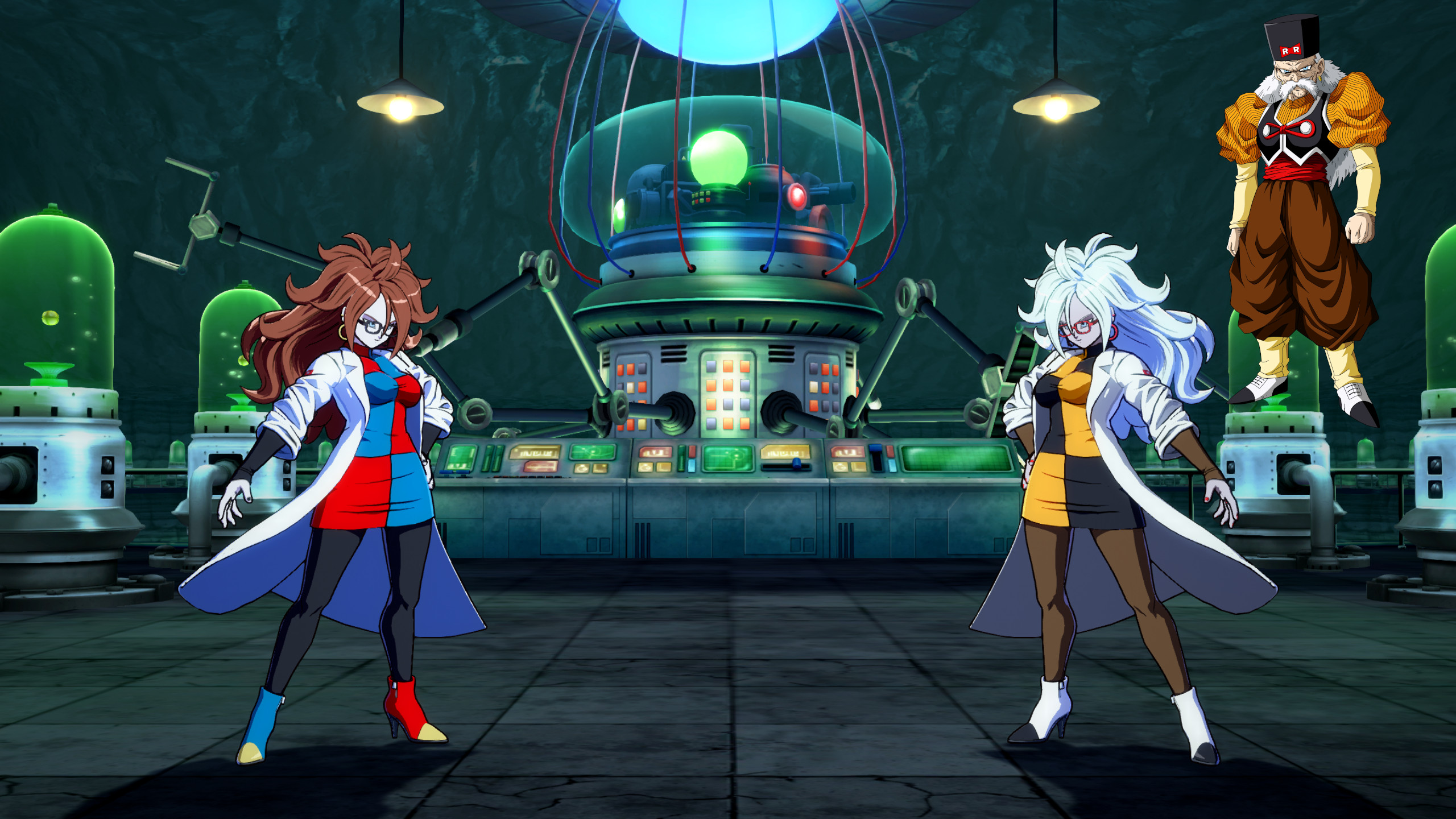 Android 21 Lab Coat Recolors - BenichonSan Mod for Dragon Ball FighterZ ...