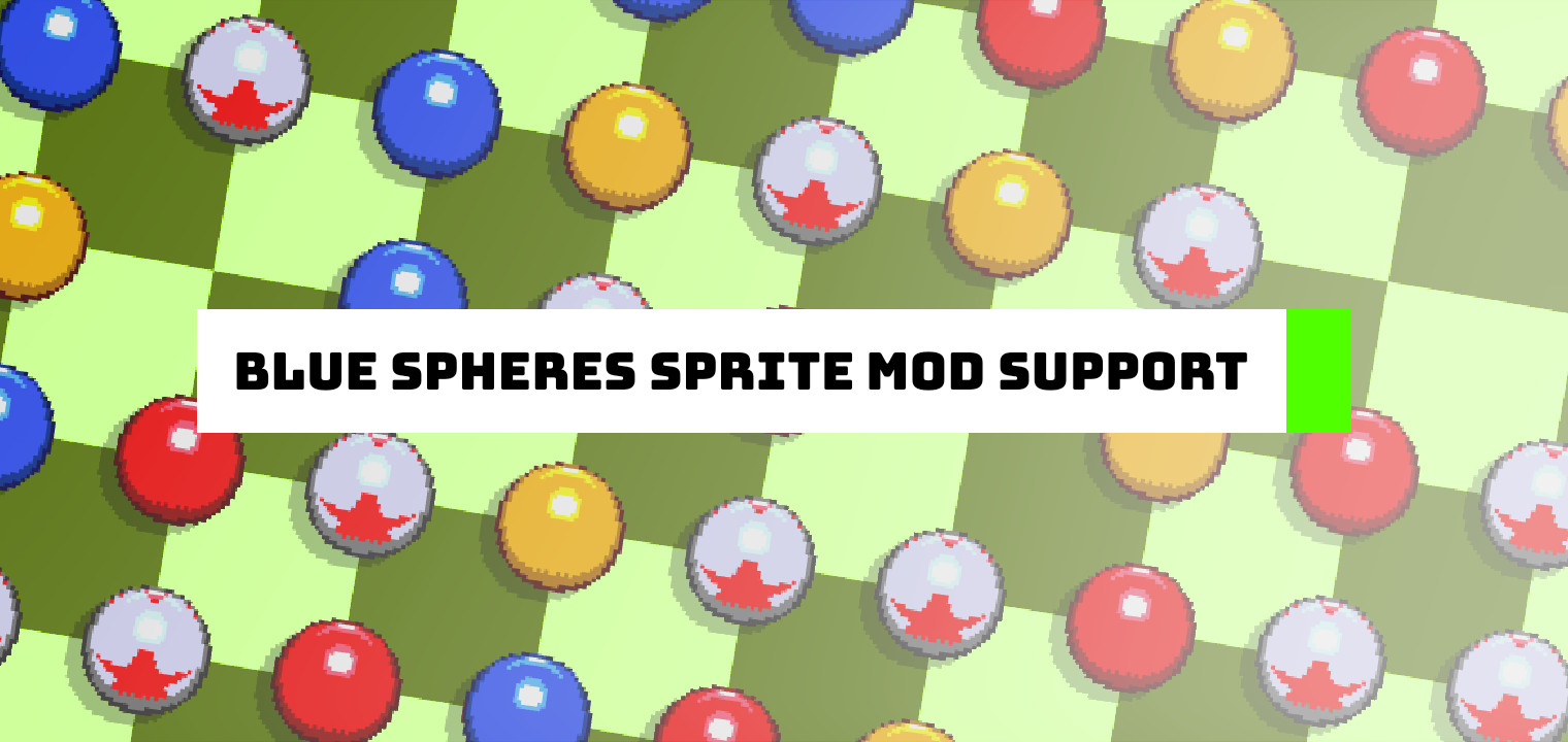 Blue Spheres Sprite Mod Support (Framework) Mod for Sonic 3 A.I.R ...