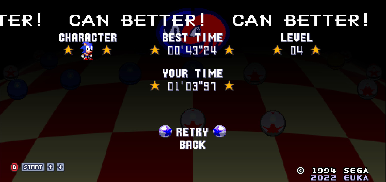 Blue Sphere Time Attack Mod for Sonic 3 A.I.R. | S3AIR Mods